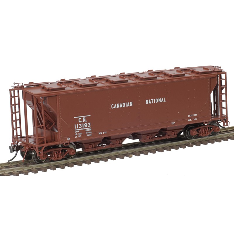 Atlas Master® (HO) Slab-Side Covered Hopper - Canadian National (12 ...