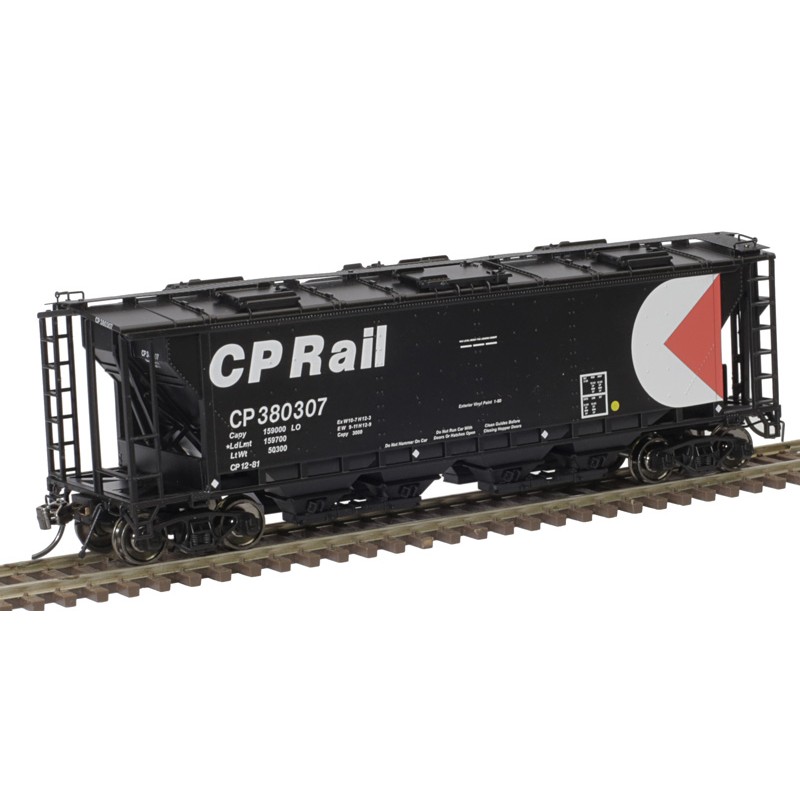 Atlas Master® (HO) Slab-Side Covered Hopper - Canadian Pacific (6-Hatch ...