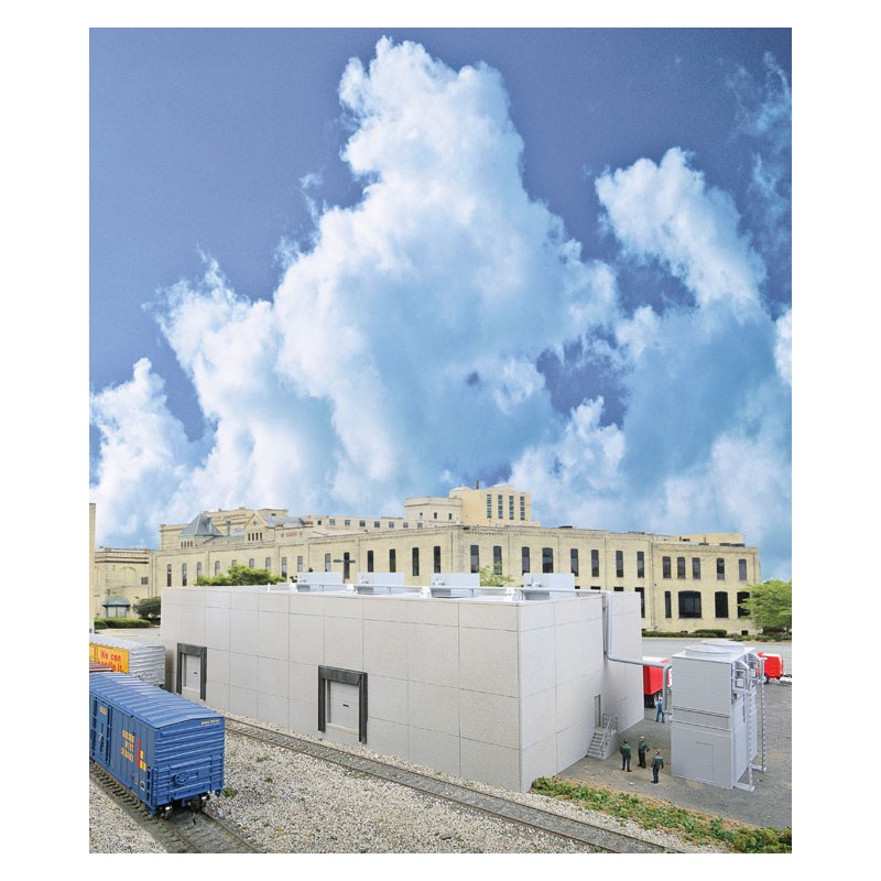 Walthers Cornerstone 4069 (HO) Modern Cold Storage Warehouse -- Kit