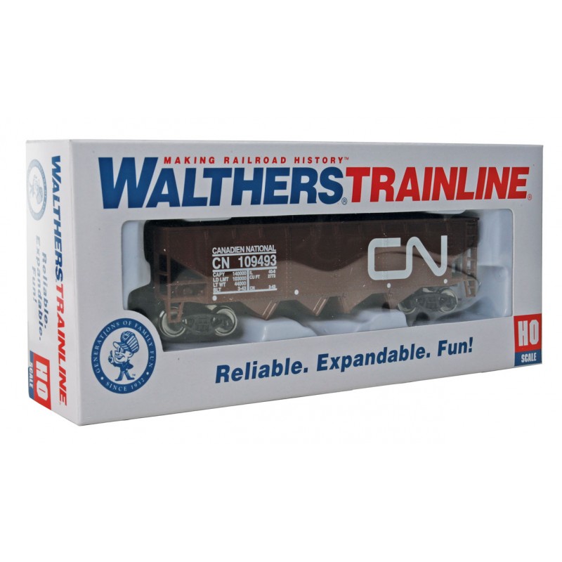 WALTHERS TrainLine 1424 (HO) Offset Hopper - Canadian National