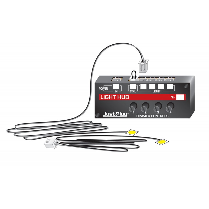 Just Plug® Lighting System - JP5700 - Lights & Hub Set