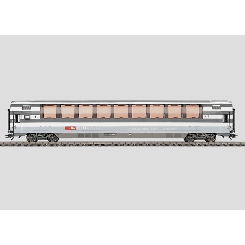 Märklin 4365 (HO) type Apm Euro City Panorama Express Train Passenger ...