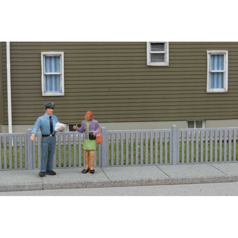 Walthers SceneMaster 4181 (HO) Metal Fence -- Kit