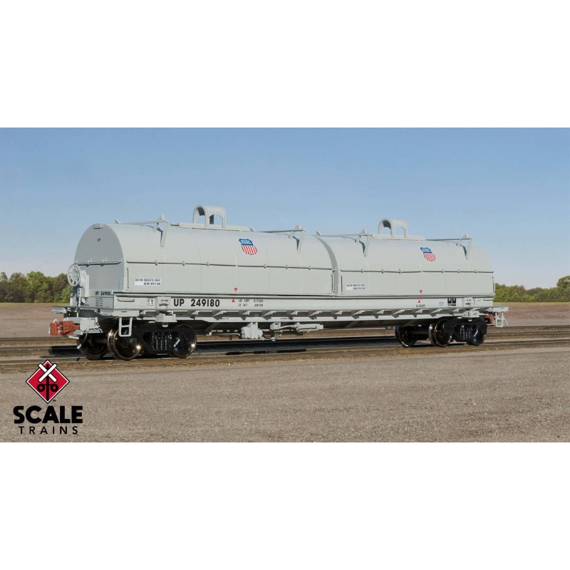 ScaleTrains Rivet Counter (HO) Thrall 48' 2-Hood Coil Steel Car, Union ...