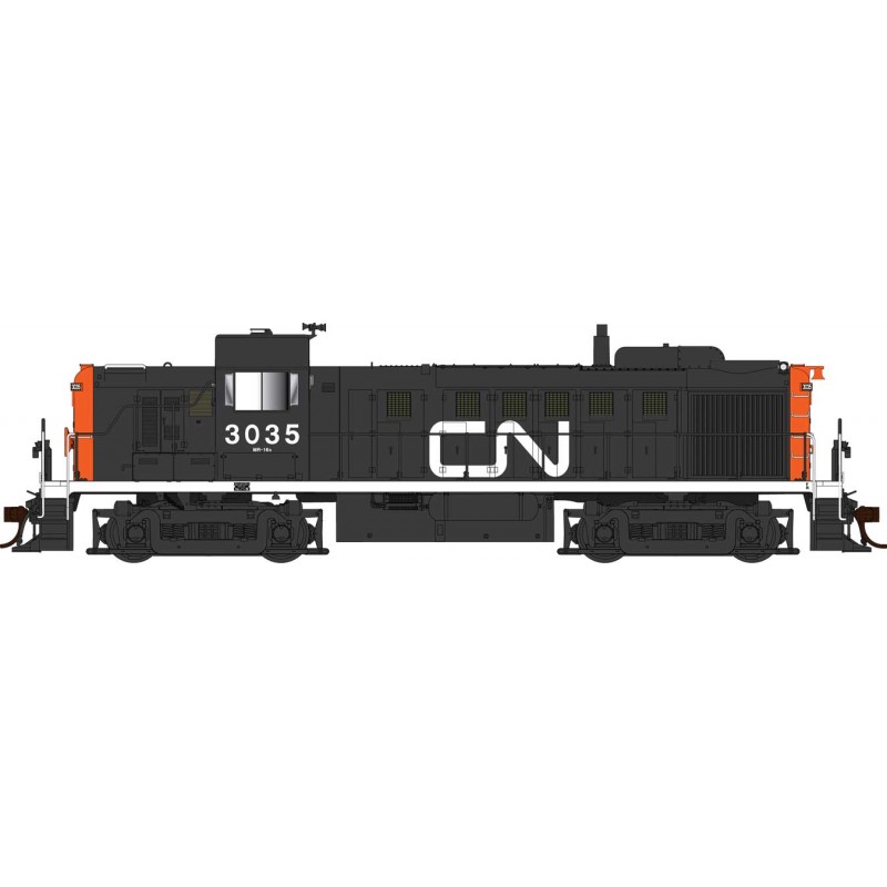 Bowser 25254 (HO) Alco RS3 - Canadian National 3035 - LokSound 5 and DCC