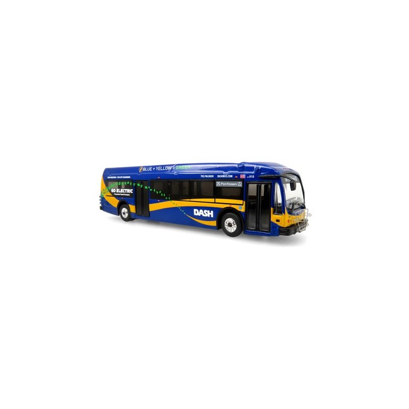 Iconic Replicas 87-0421 (HO) Proterra ZX5 Electric Transit Bus ...