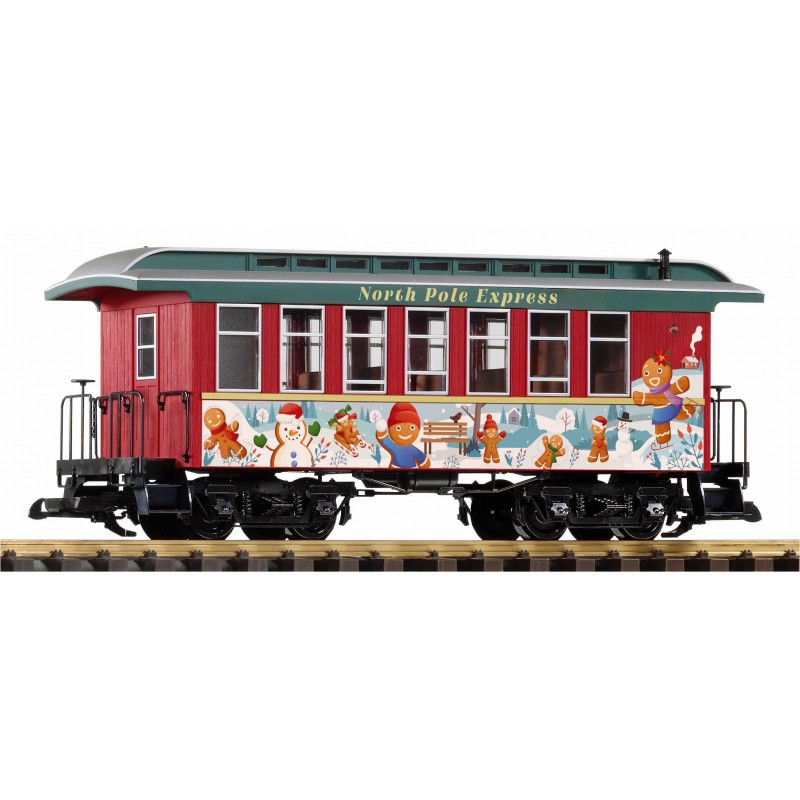 Piko 38669 (G-scale) North Pole Express Coach