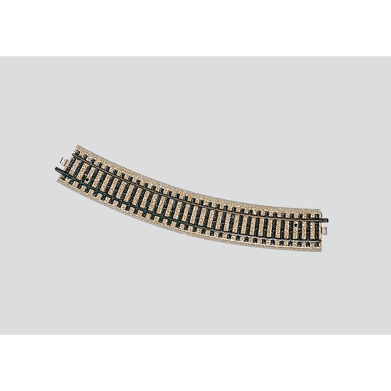 Märklin 5200 (each) (HO) Curved track - R437.4 mm, L30 degrees - M ...