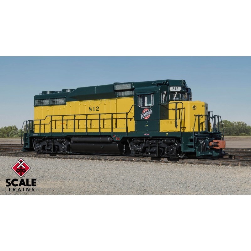 ScaleTrains Rivet Counter (N) EMD GP30, C&NW 822 /”OY” Scheme - DCC/sound