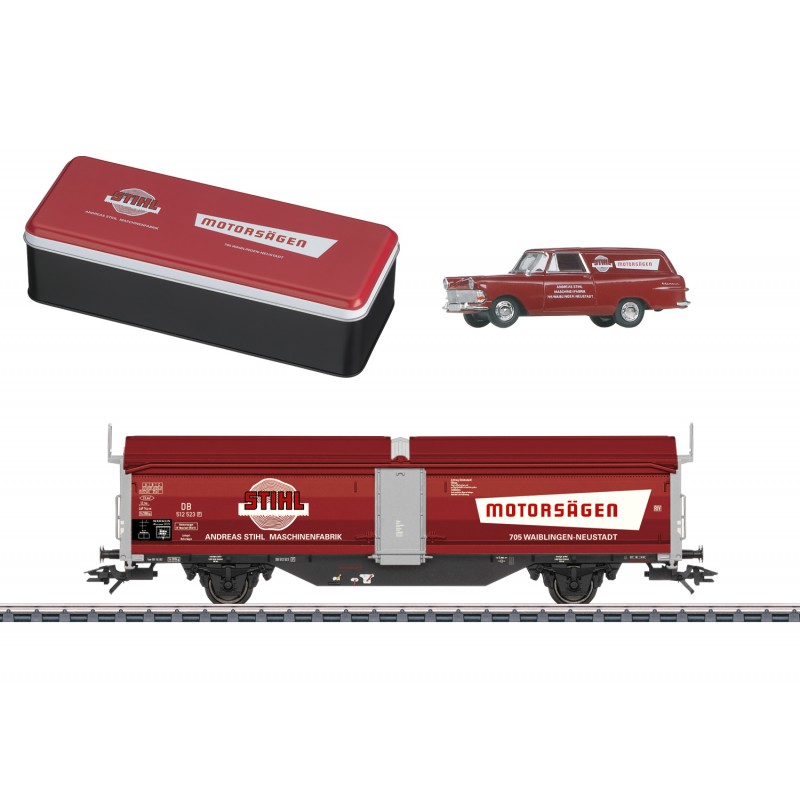 Märklin 48123 (HO) "STIHL" - 2023 Museum Car - Type Tbes-t-66 sliding ...