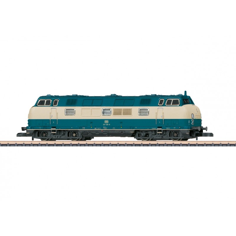 Märklin 88208 MHI (Z) class 221 (DB) heavy diesel locomotive