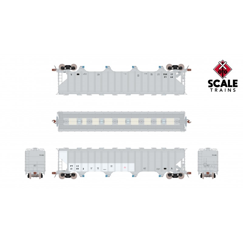 ScaleTrains Rivet Counter (HO) Pullman-Standard 5820 Covered Hopper, PLCX