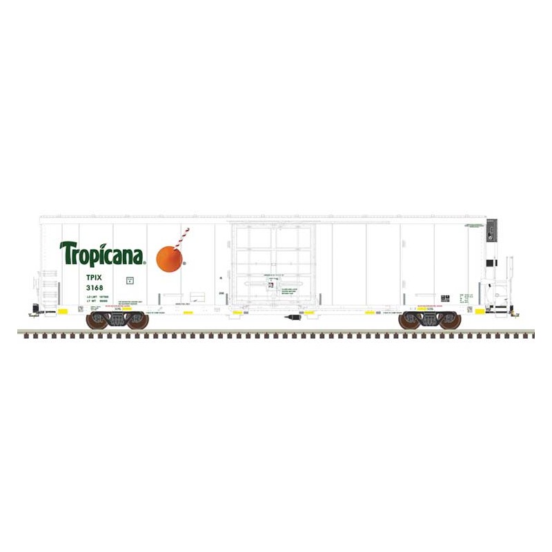 Atlas Master® (HO) TrinityRail® 64' Modern Reefer - Tropicana