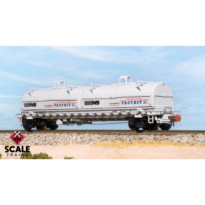 ScaleTrains Rivet Counter (N) Thrall 48' 2-Hood Coil Steel Car, NS ...