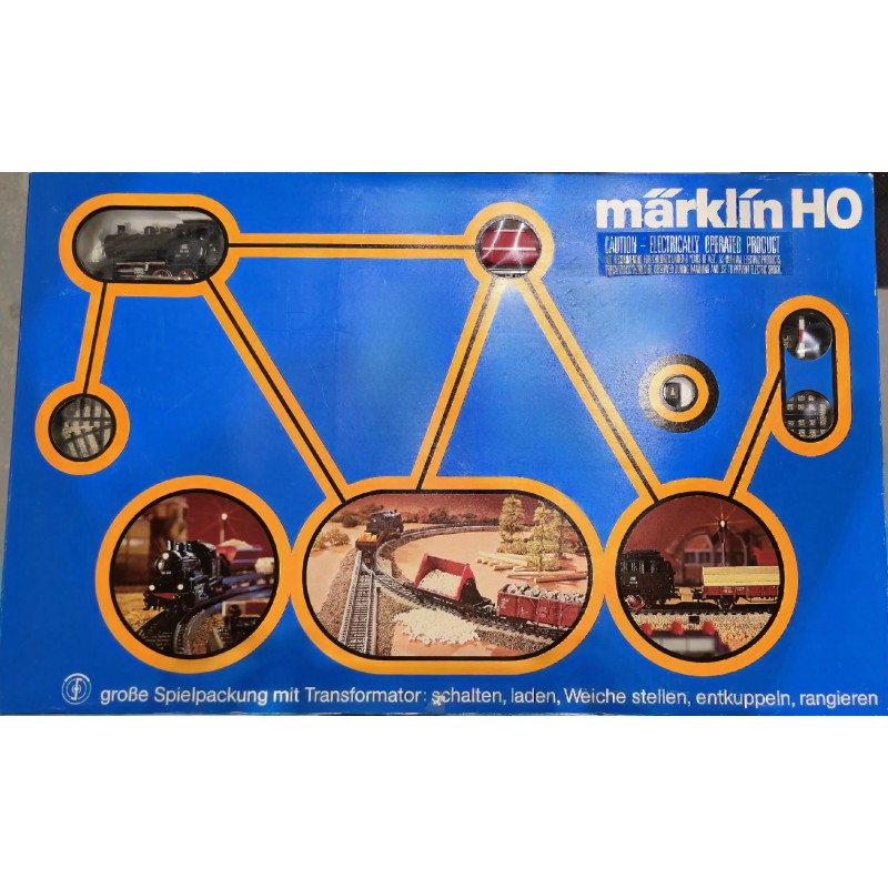 Märklin 2957 (HO) 1980s Starter Set - Electric Locomotive - M Track ...