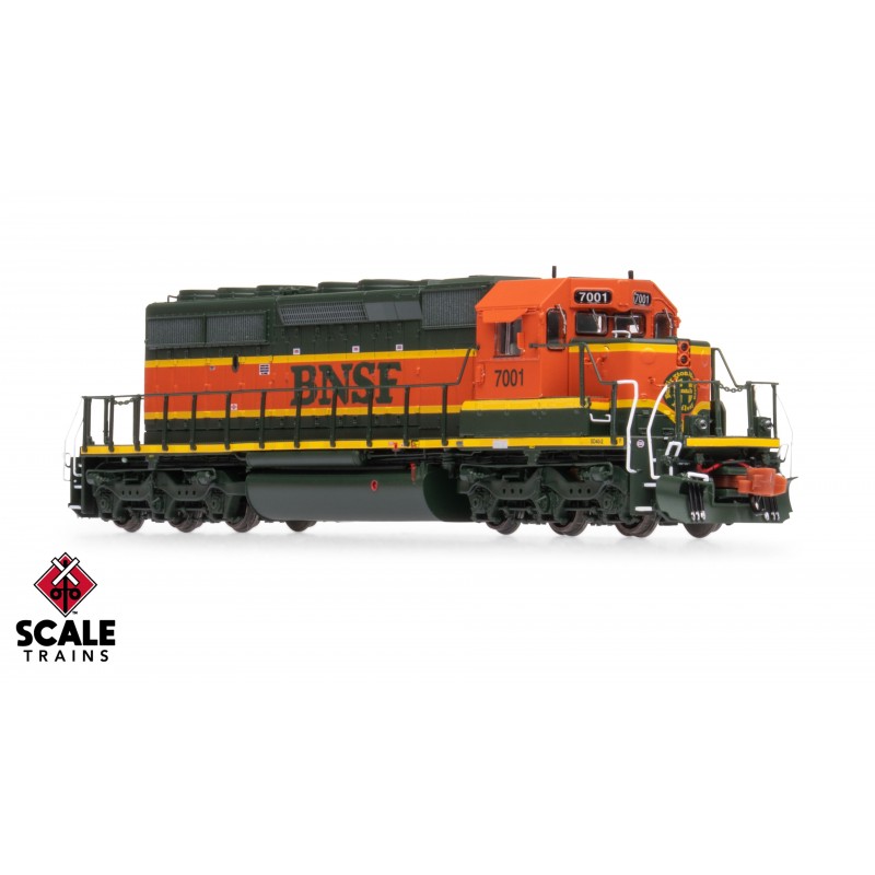 ScaleTrains Rivet Counter (N) EMD SD40-2 BNSF 7053 /Heritage I/Large ...