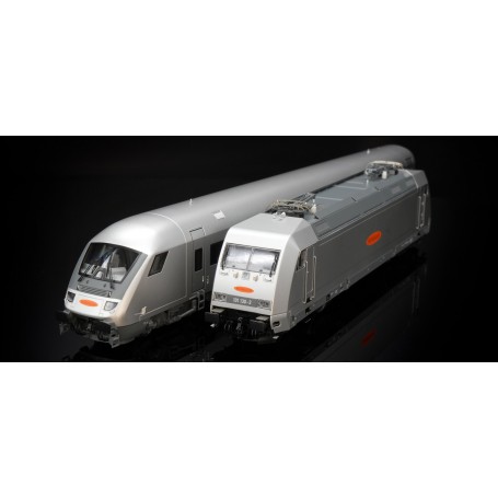 PIKO 58151 and 28350 (HO) Metropolitan Express Train (MET) BR 101 ...