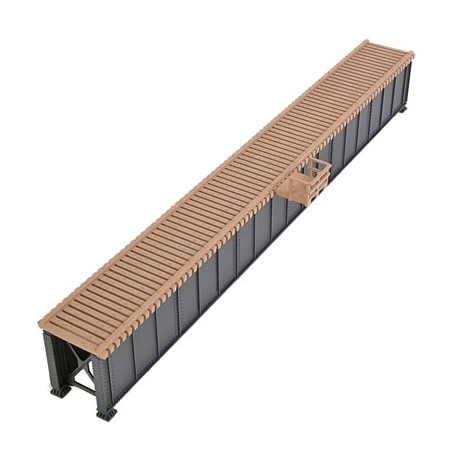 Walthers Cornerstone 4508 (HO) 90' Single-Track Railroad Deck Girder ...