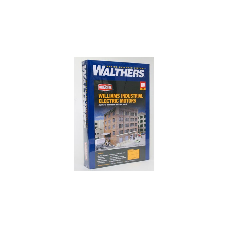 Walthers Cornerstone 3788 (HO) Williams Industrial Electric Motors -- Kit