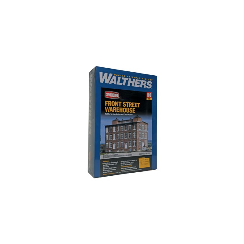 Walthers Cornerstone 3069 (HO) Front Street Warehouse Kit