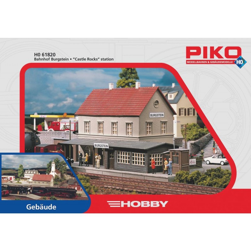 PIKO 61820 (HO) Hobby Line Burgstein Station Kit