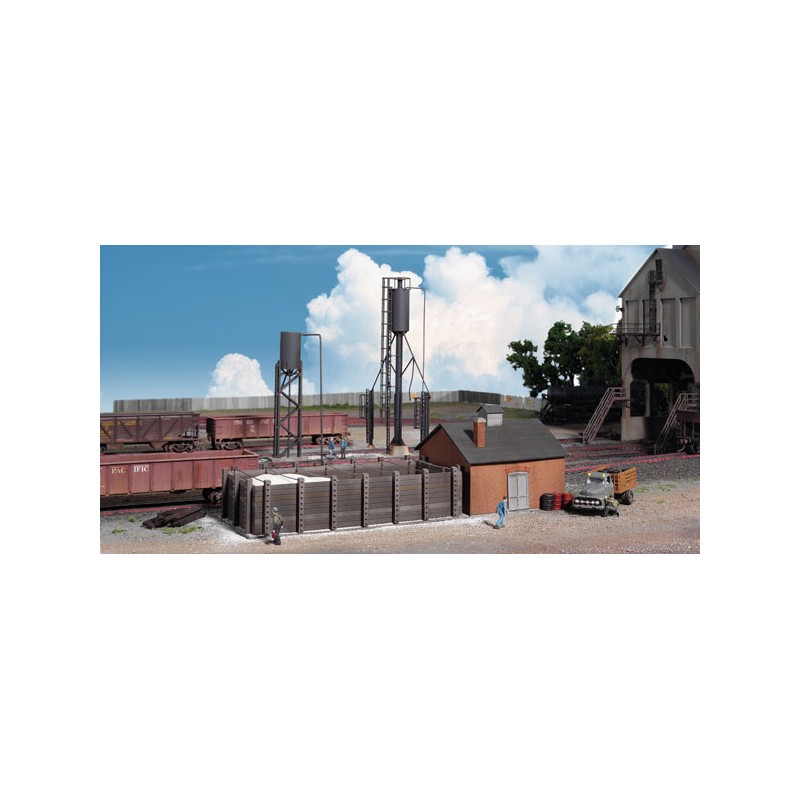 Walthers Cornerstone 3182 (HO) Sanding Towers & Drying House -- Kit