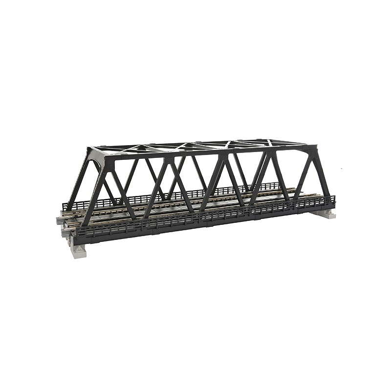 KATO 20-438 (N) 248mm (9 3/4") Double Track Truss Bridge, Black